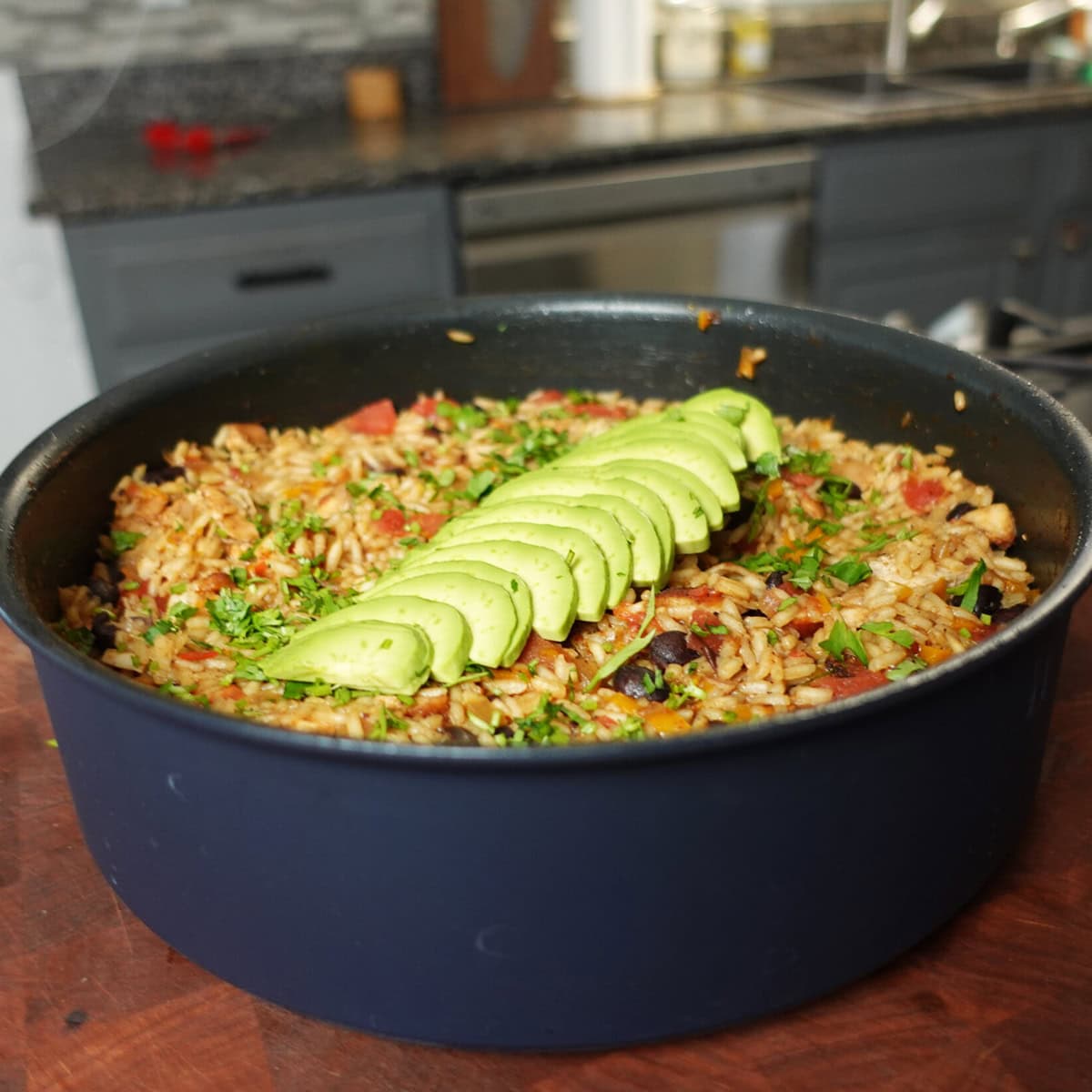 One Pot Cajun Chicken and Rice - cookitwithtim.com