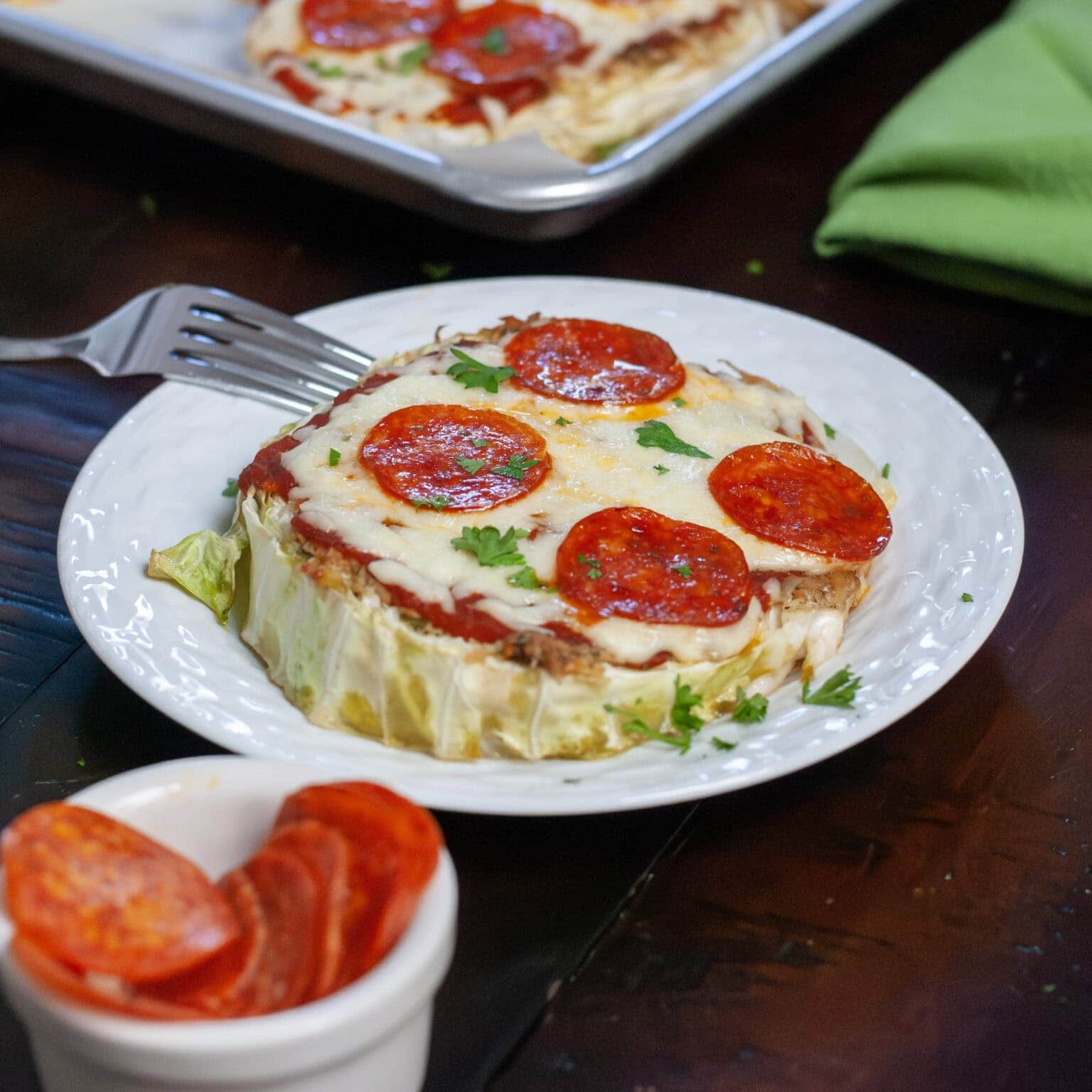 Cabbage Pizza - cookitwithtim.com