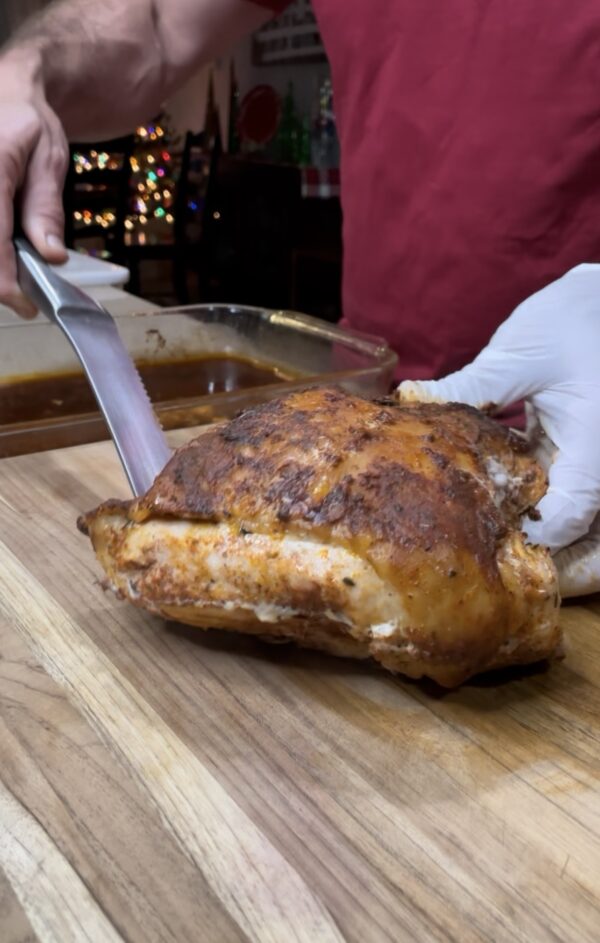 Creole Style Cranberry Turkey Breast - cookitwithtim.com