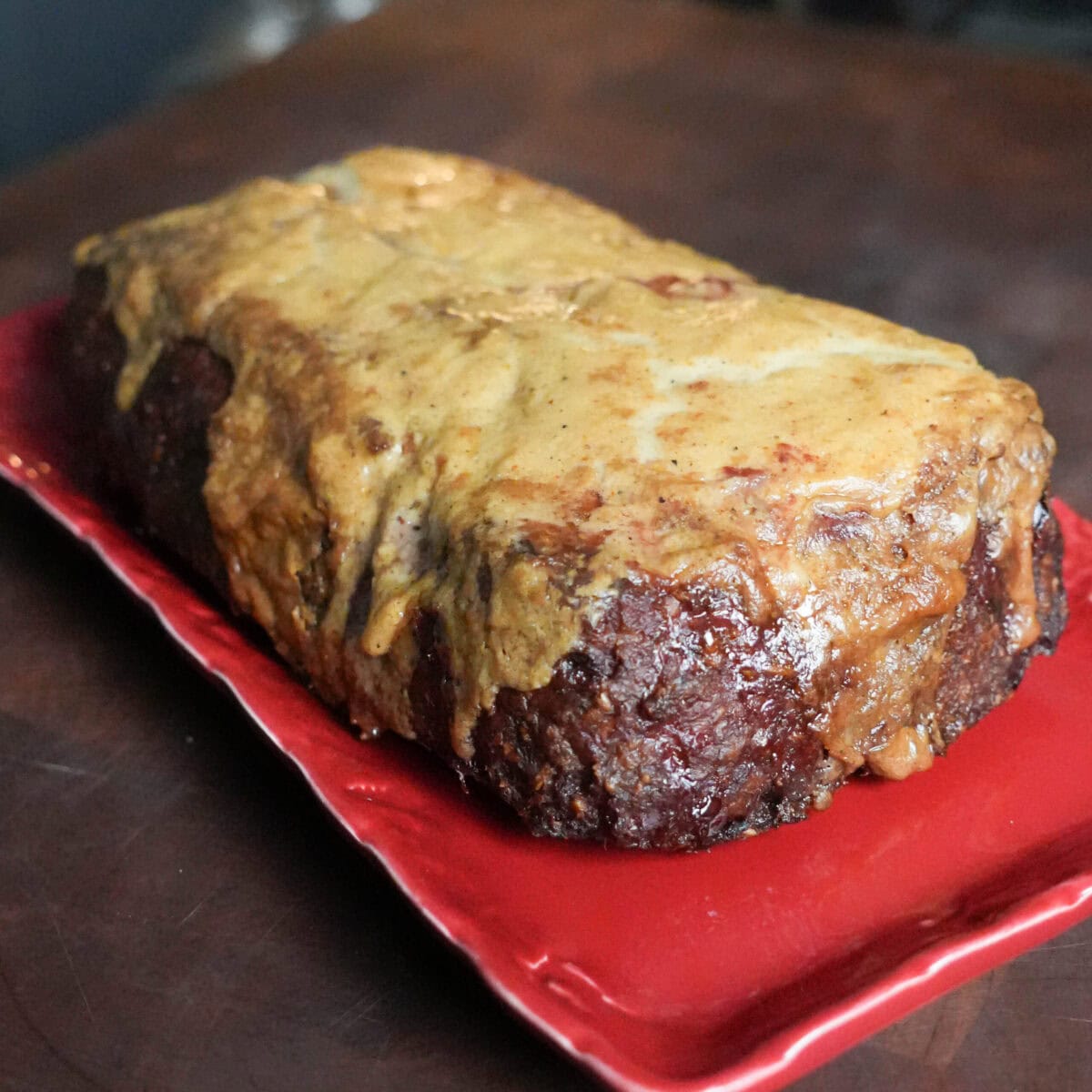 Smoked Meatloaf with Alabama White Sauce - cookitwithtim.com