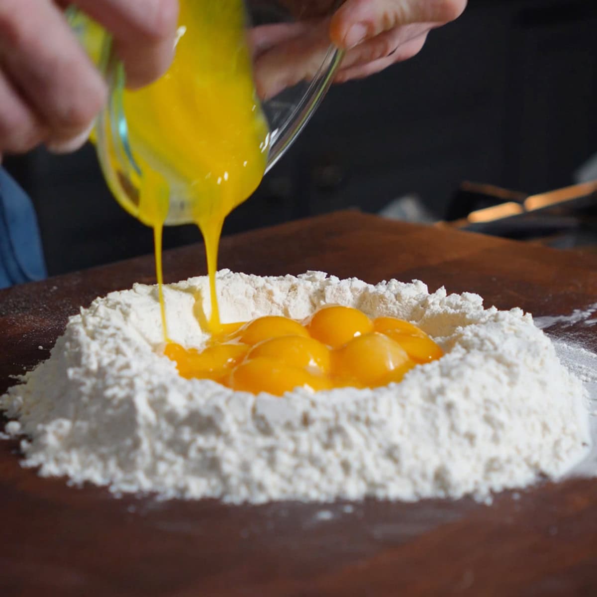 Homemade Pasta with Egg Yolks - cookitwithtim.com
