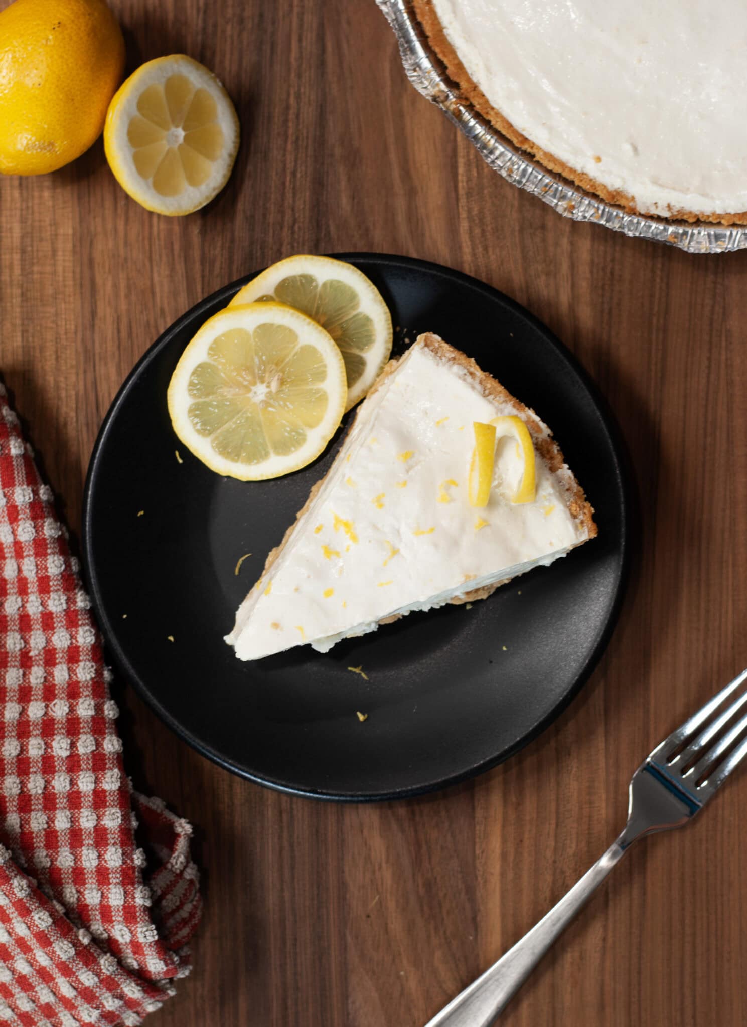 5 Ingredient No-Bake Lemon Cheesecake - cookitwithtim.com