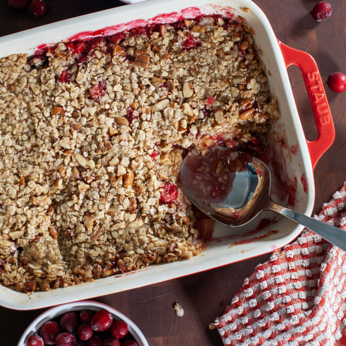 Cranberry Apple Crisp - cookitwithtim.com